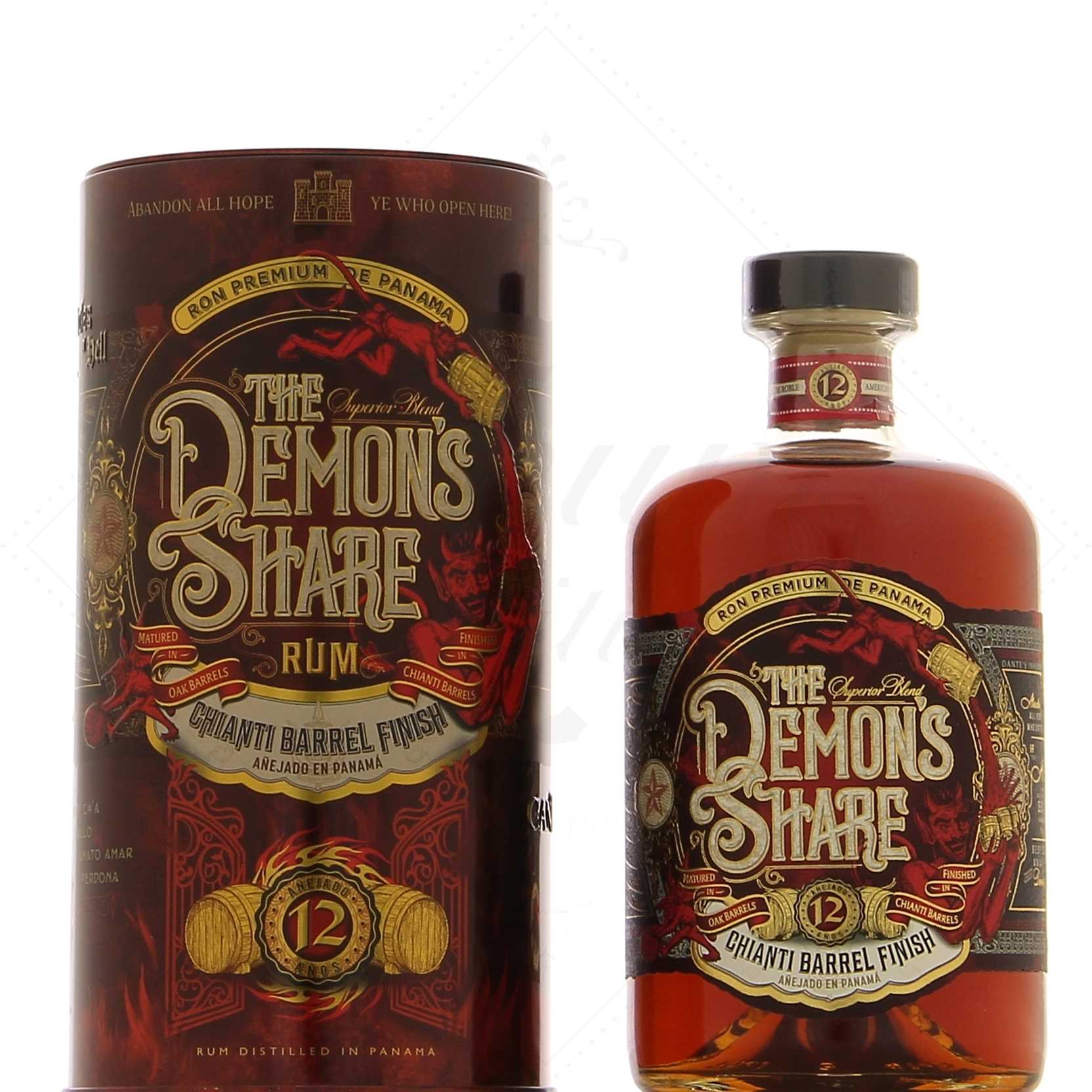 Demon’s share 12 ans Chianti barrel finish 41°, 70cl – Maison Du Rhum ...